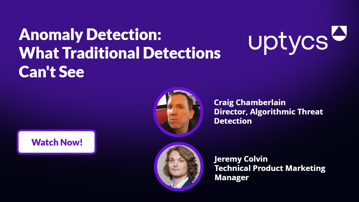 Uptycs Live Webinar: Advantages of Anomaly Detection